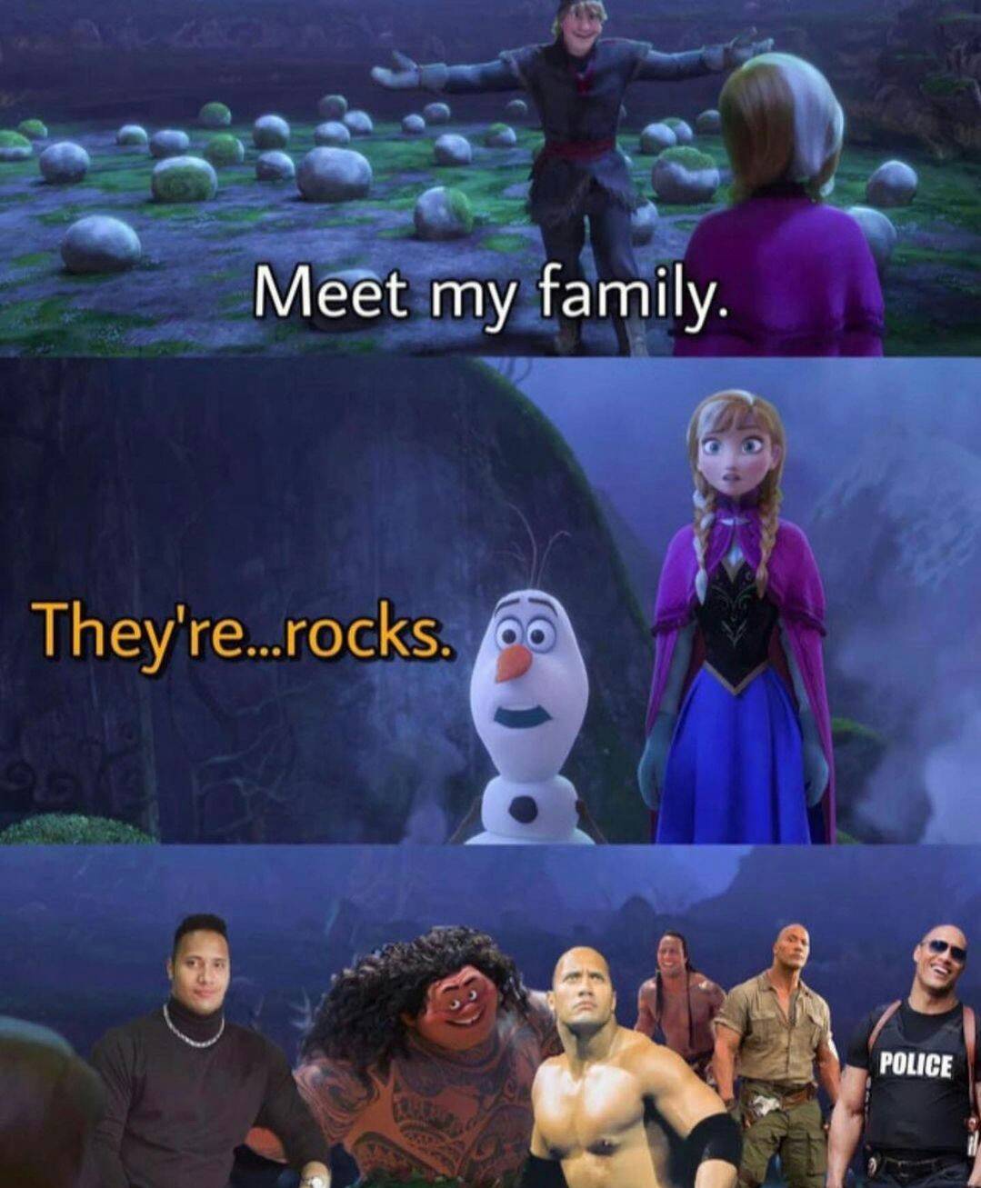 50 shades of The Rock | Scrolller