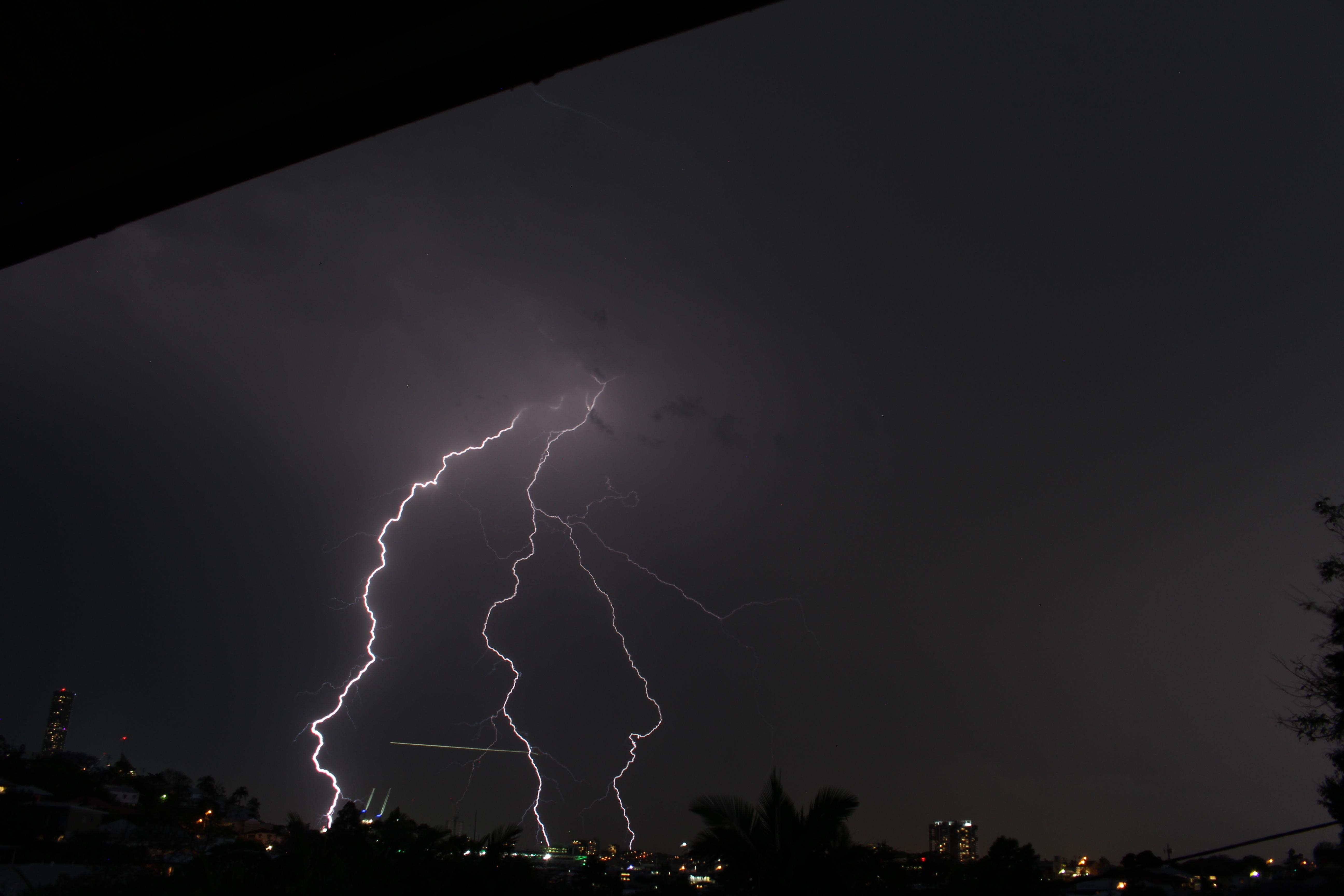 [5184x3456] My first try at lightning photography during the storm over Brisbane. [OC] | Scrolller
