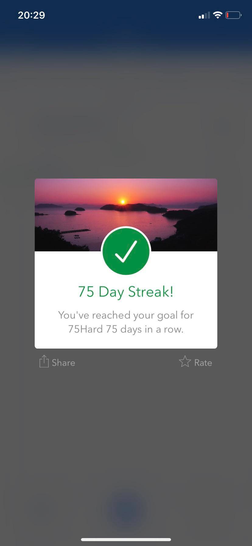 75 Hard? Completed it, mate. | Scrolller