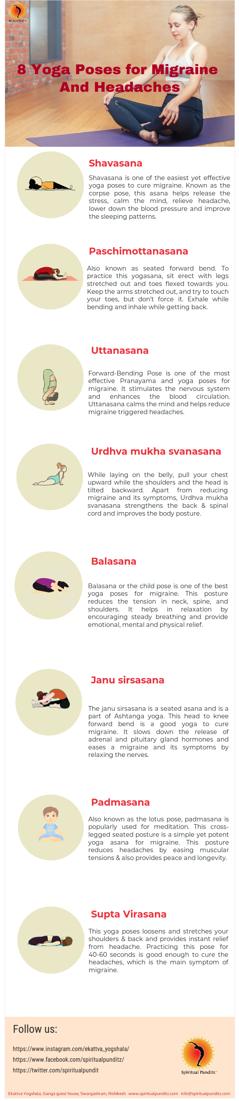 8 Yoga Poses for Migraine And Headaches | Scrolller