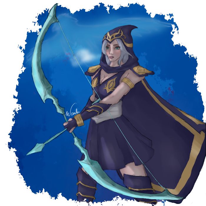 9/148 of my project done - here's Ashe! | Scrolller
