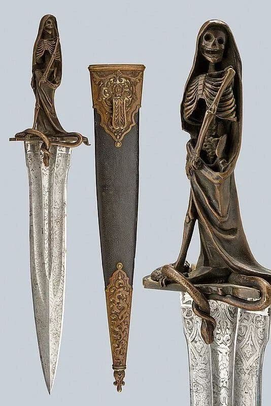 A 19th century French ritual dagger. | Scrolller