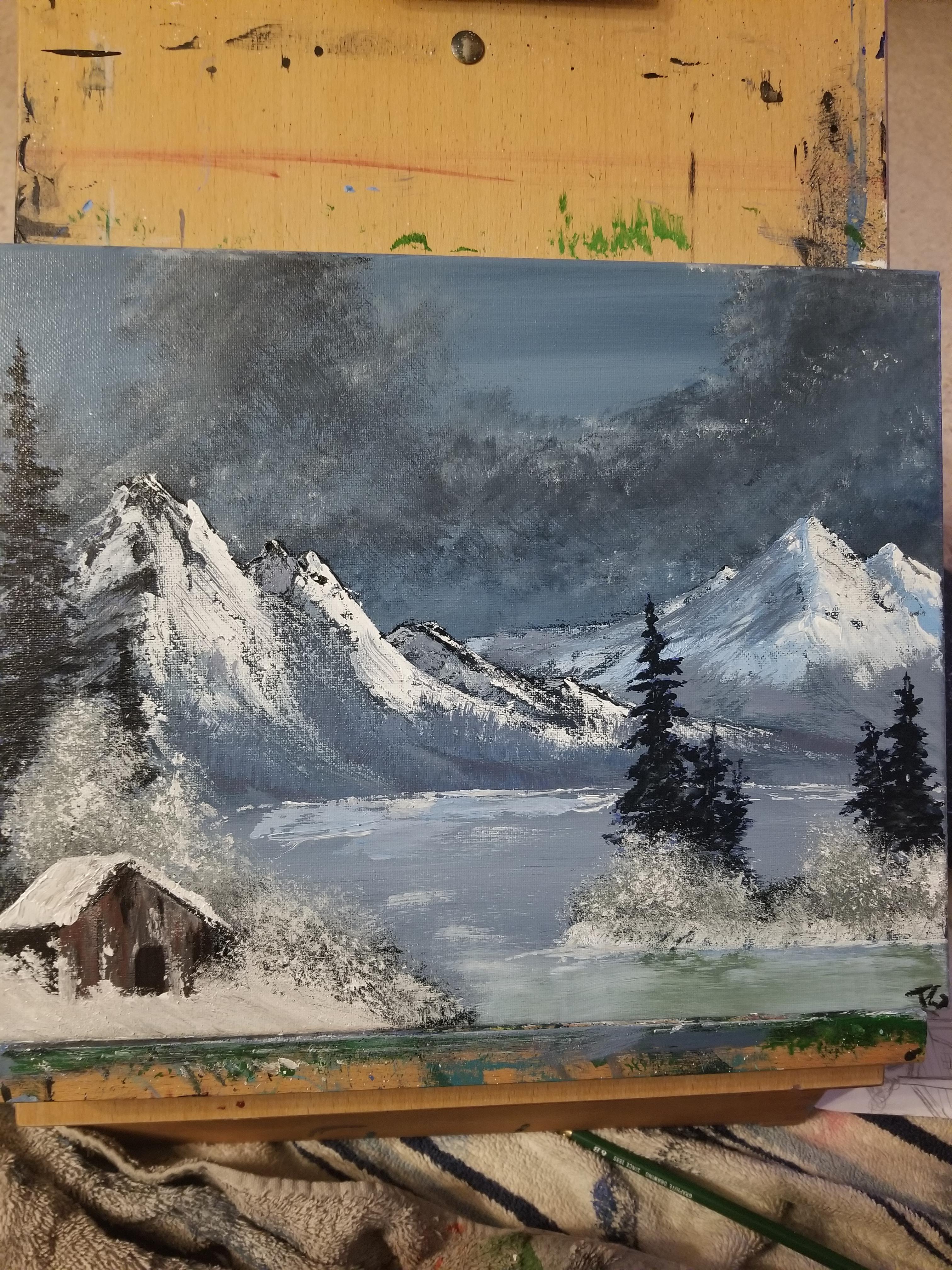 A bit of depression and Bob Ross | Scrolller