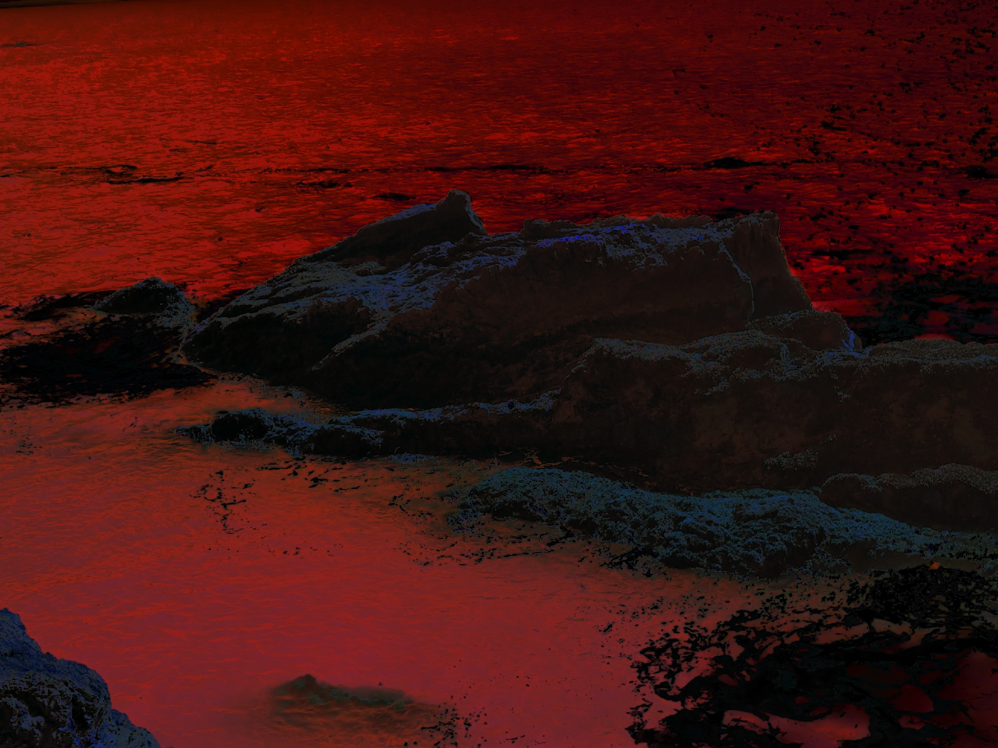 A Blood Red Sea | Scrolller