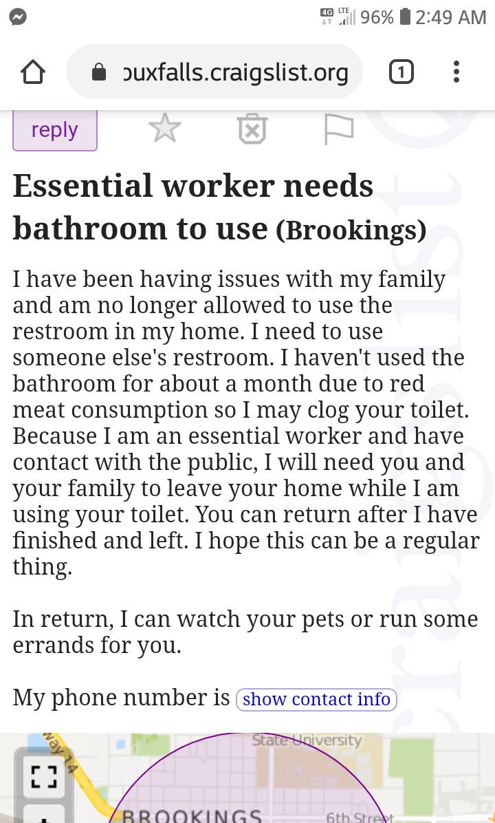 a chance to give back to an essential worker... | Scrolller