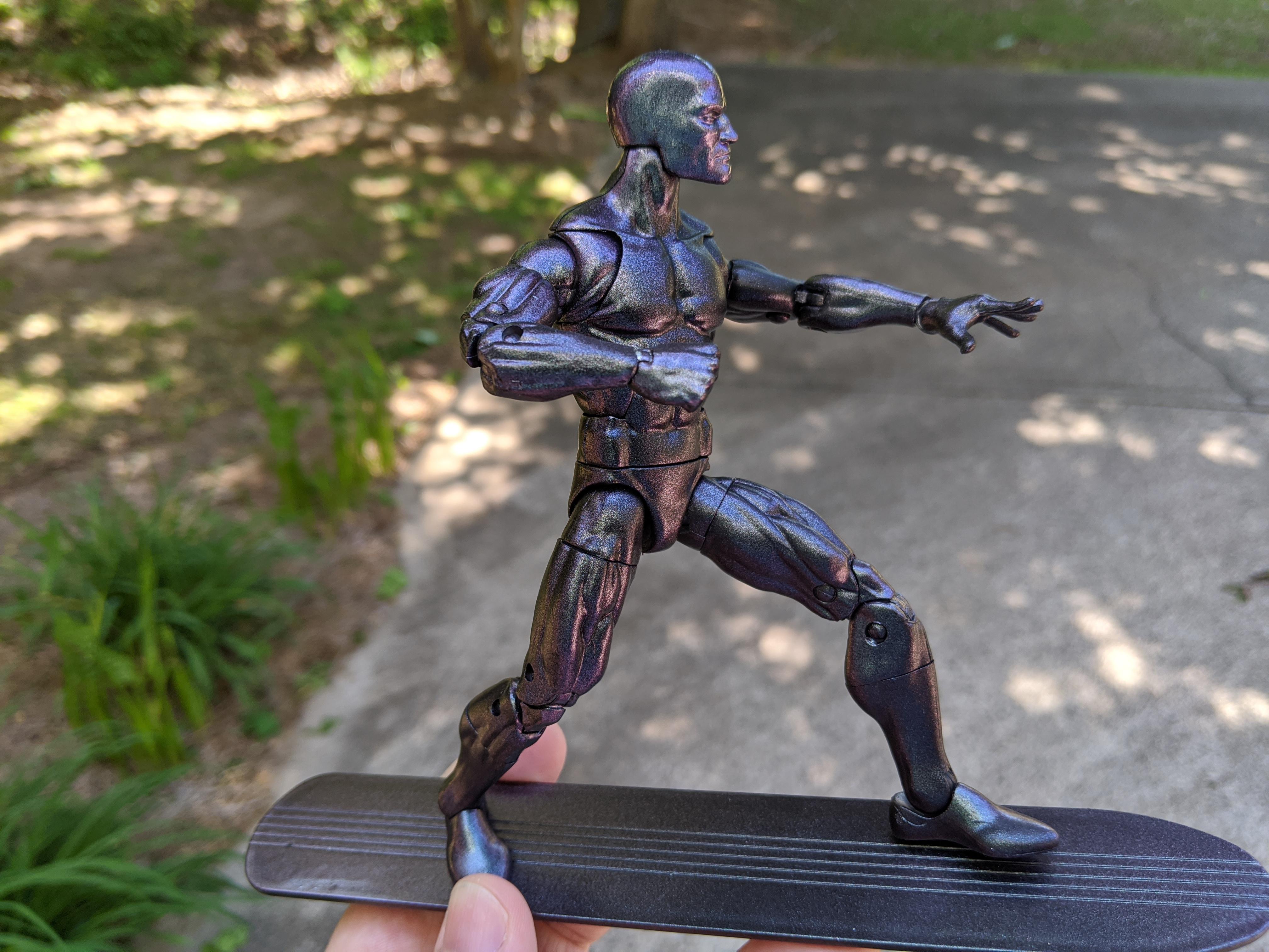 A closer look at my custom Silver Surfer Black | Scrolller
