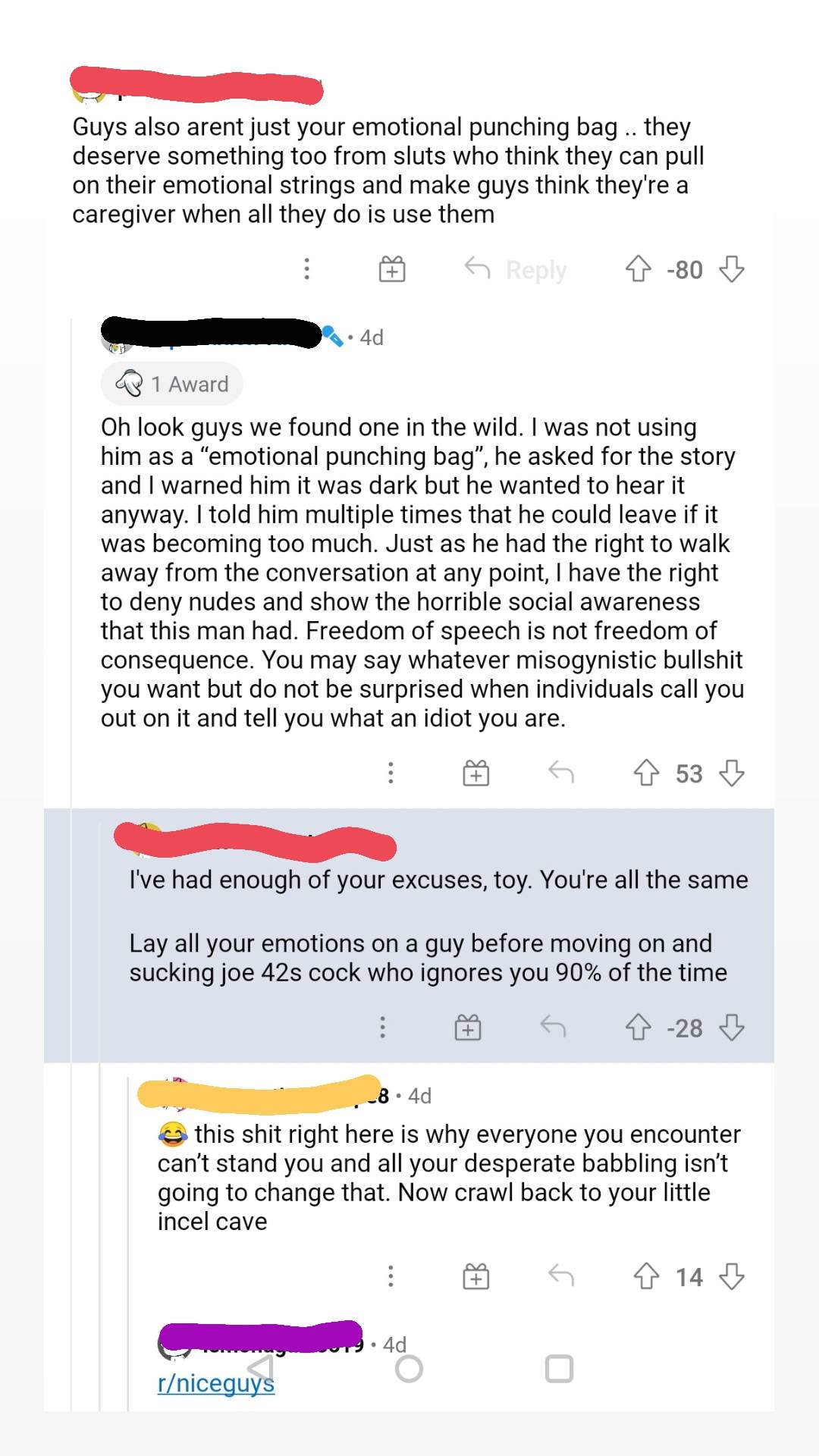 A Comment Thread On This Subreddit Not Sure If Its A Repost Or Not