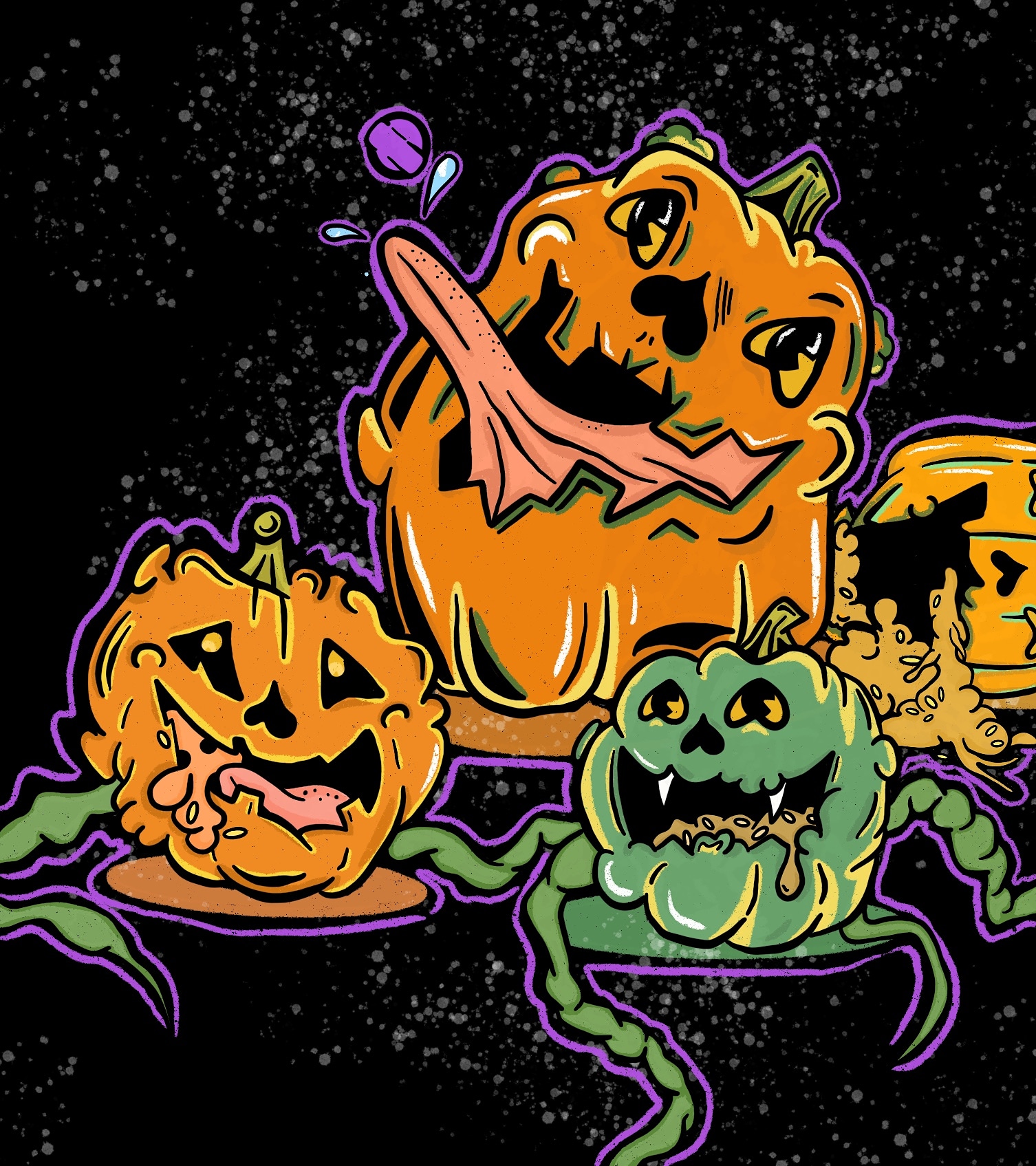 a coupla spooky boys getting lit | Scrolller