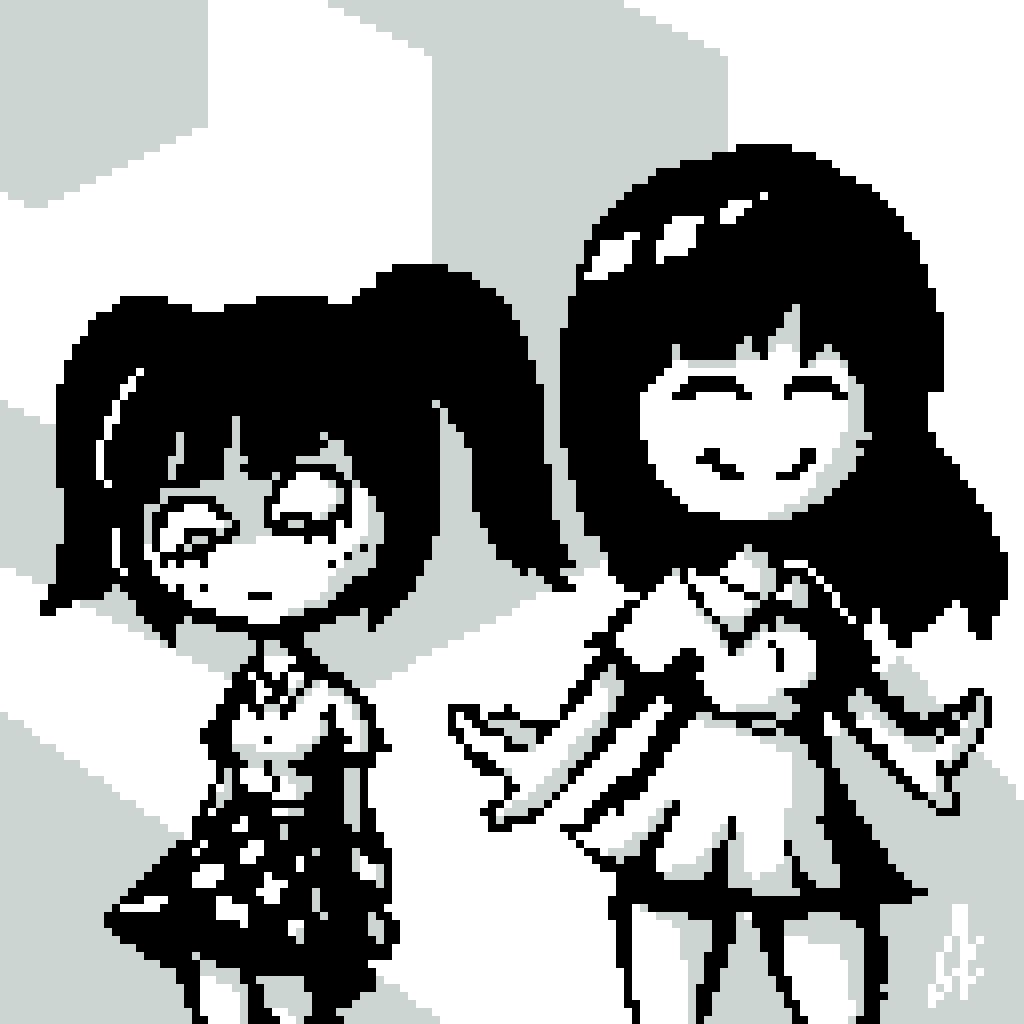 A couple monochromatic cuties | Scrolller