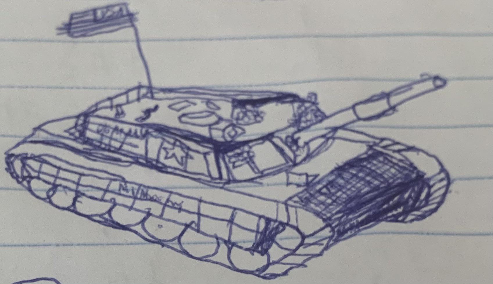 A cursed M1 Abrams | Scrolller