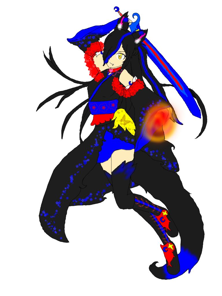 A Drawing My Girlfriend made of her OC reimagined like Asuna | Scrolller