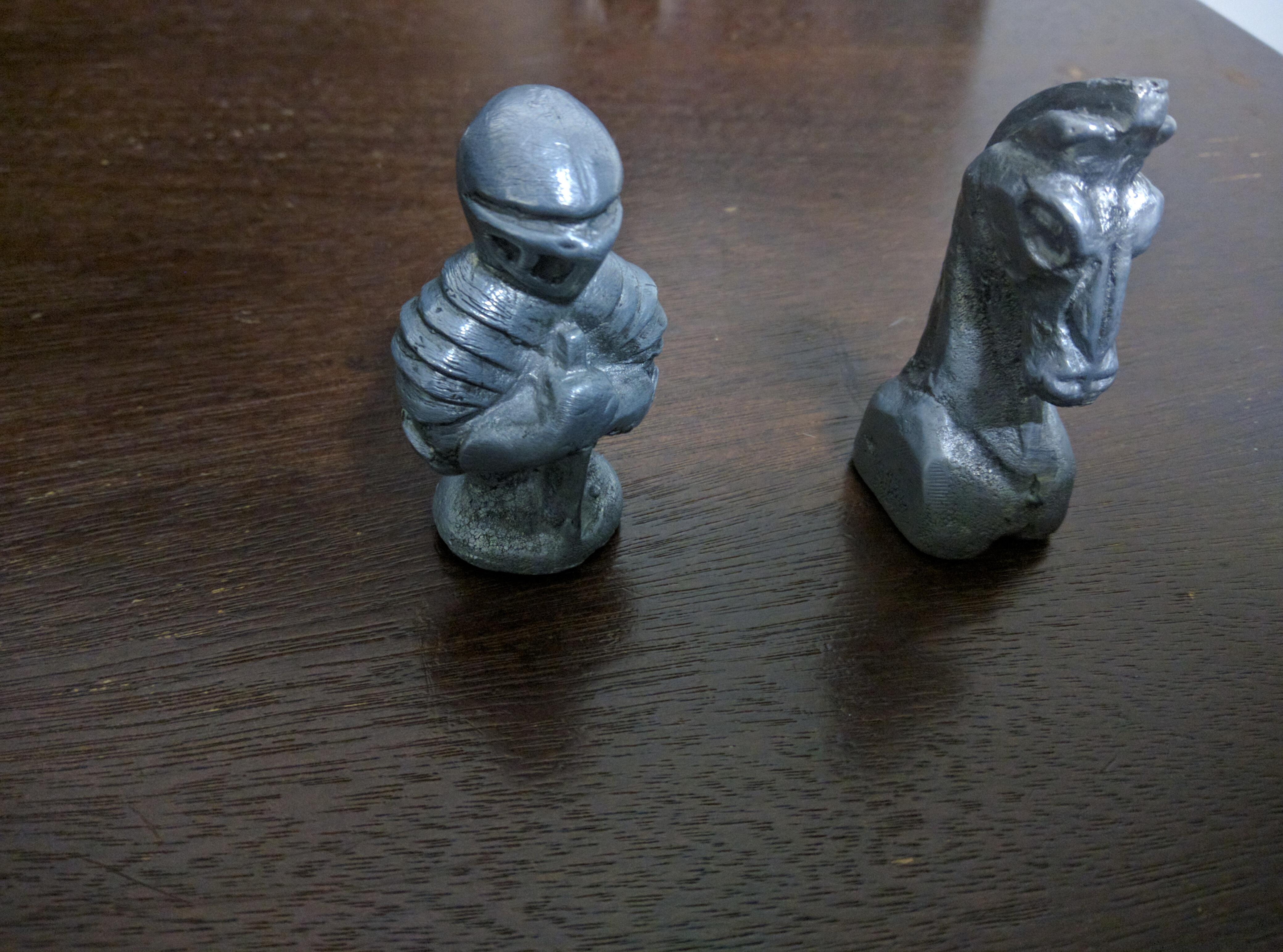 A few Zinc chess pieces | Scrolller