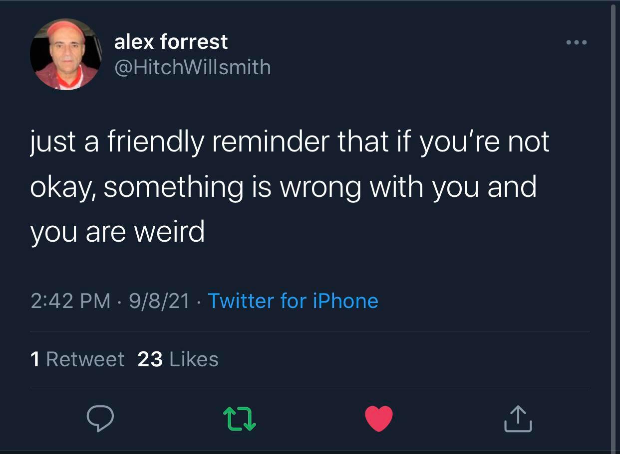 a friendly reminder | Scrolller