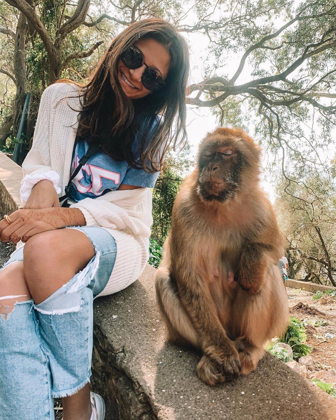 A Girl And Her Monkey | Scrolller