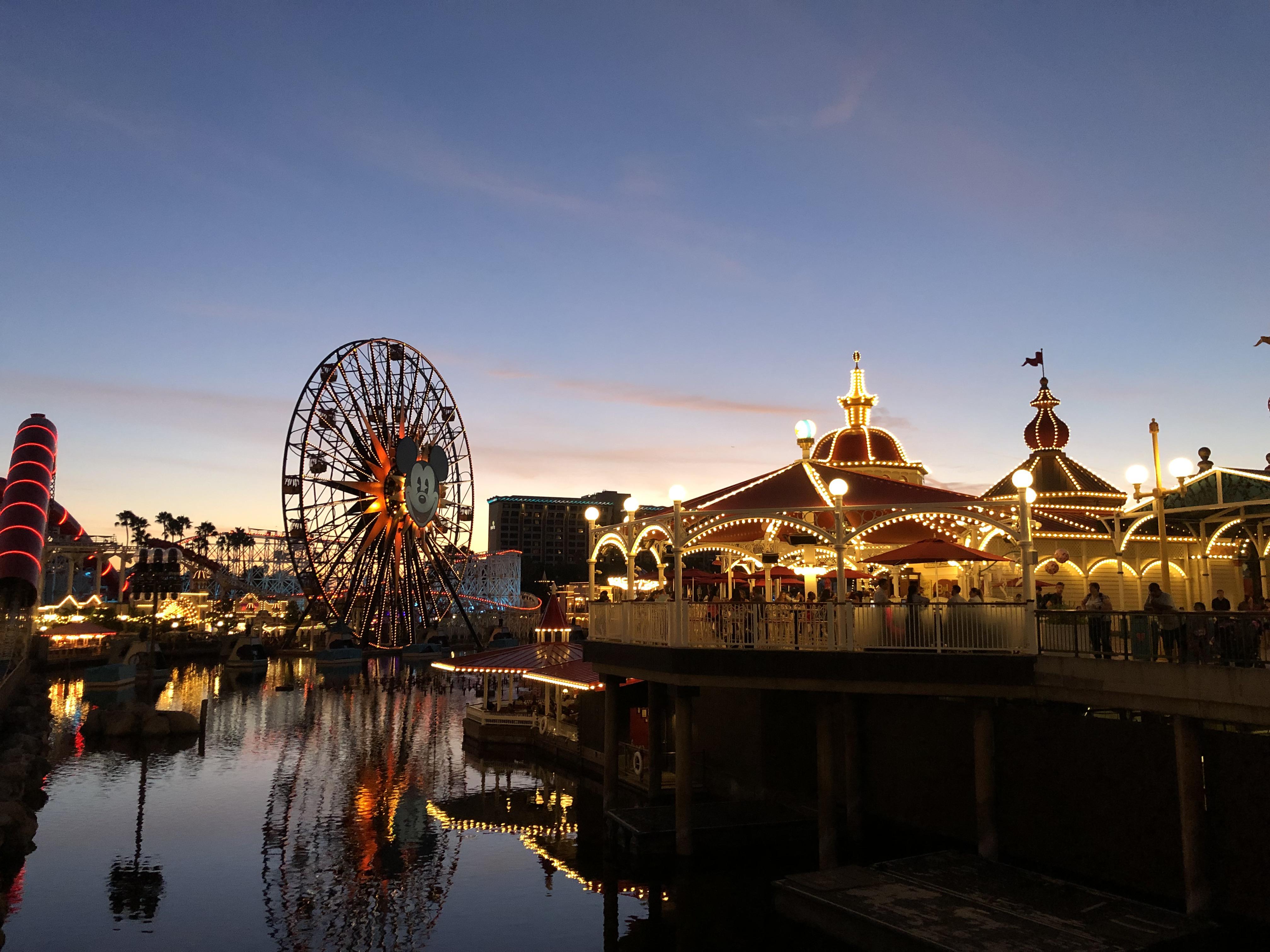 A gorgeous night at Pixar Pier. | Scrolller