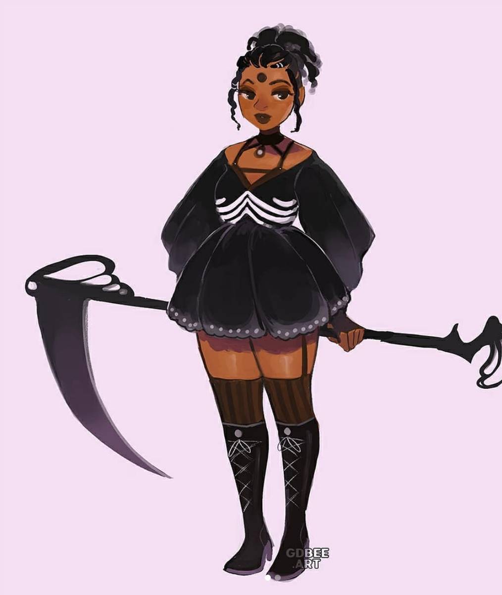 A Grim Reaper by Geneva | Scrolller