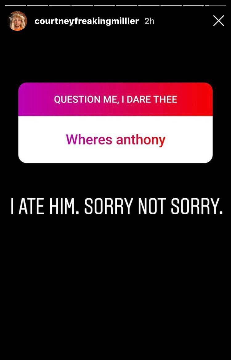 A least we know where Anthony is... | Scrolller