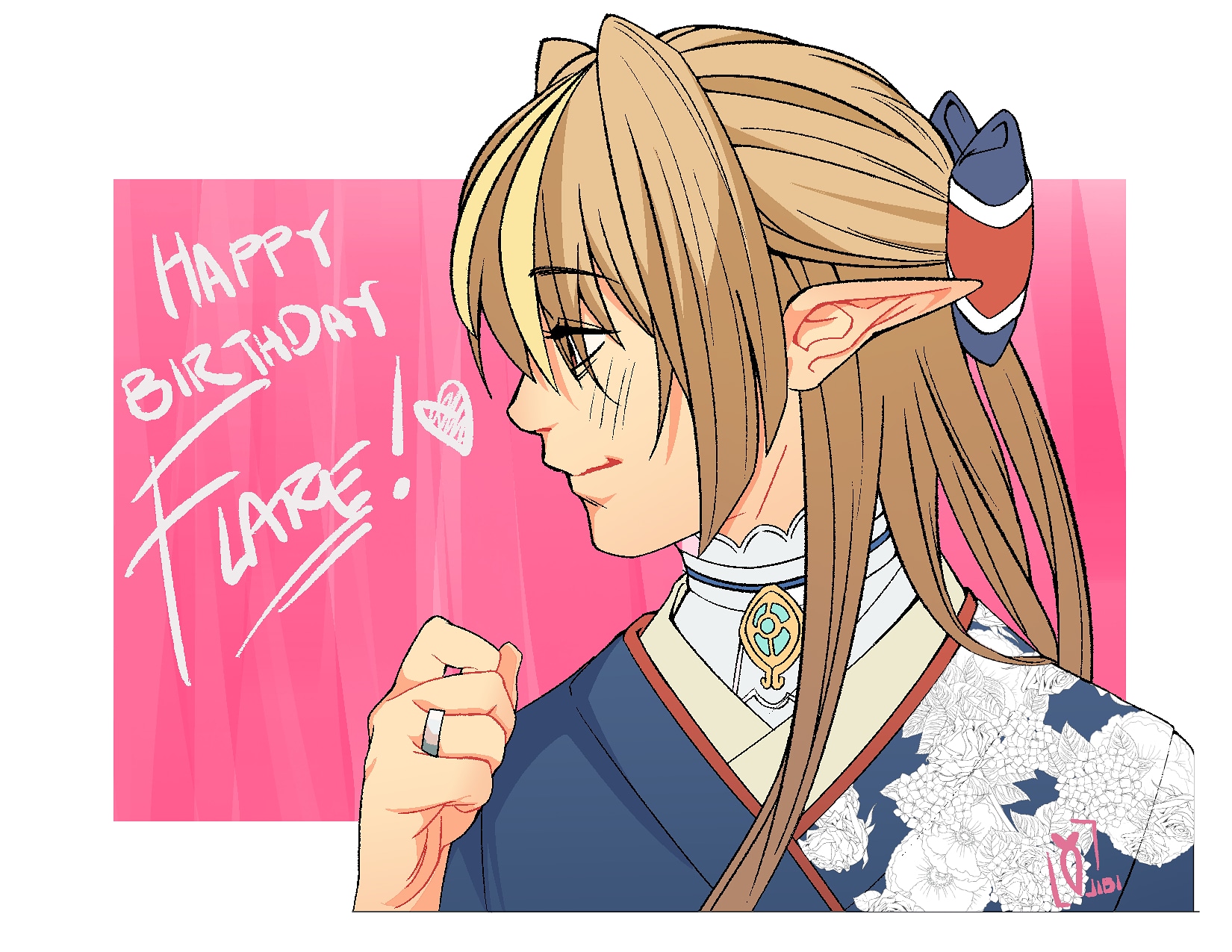 A little something for Flare's birthday ^_^ | Scrolller