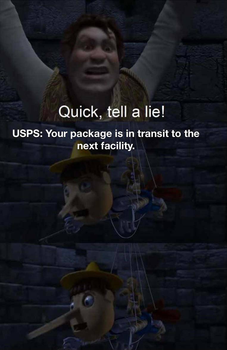 A meme I made for those of us stuck in the “in transit” loop. Stay strong everyone, how are you ...