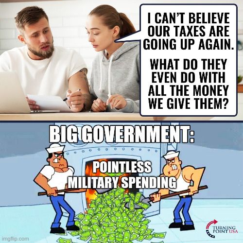 A minor edit to a TPUSA Facebook meme | Scrolller