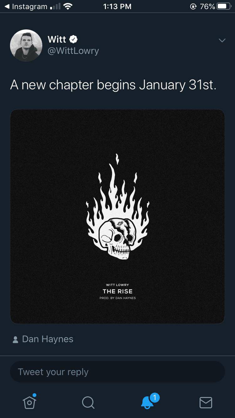 A NEW CHAPTER BEGINS JANUARY 31 | Scrolller