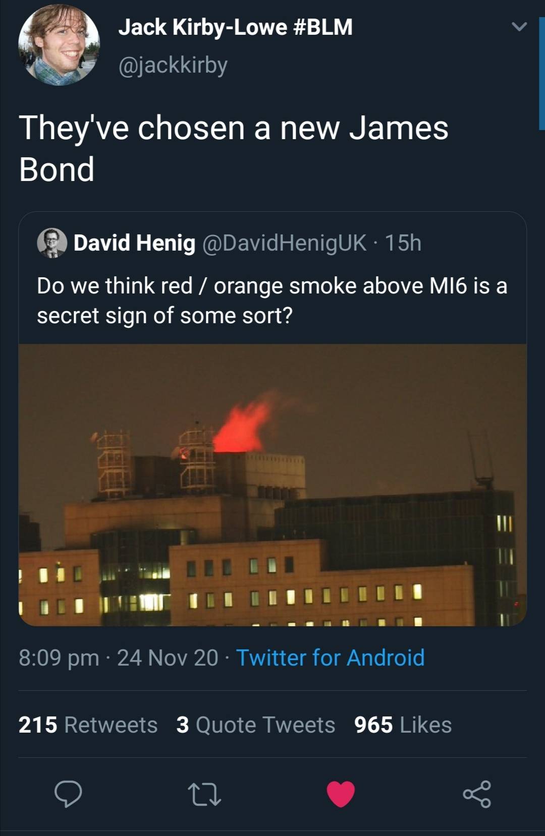 A new James Bond has been chosen | Scrolller