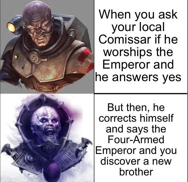 A new meme template for you my brood-brothers: | Scrolller