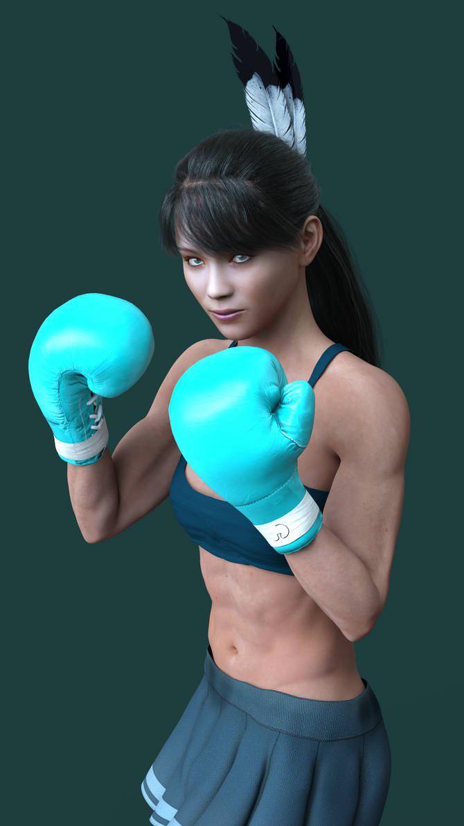 A Pocahontas Boxer 🔥🔥🔥🔥🔥 | Scrolller