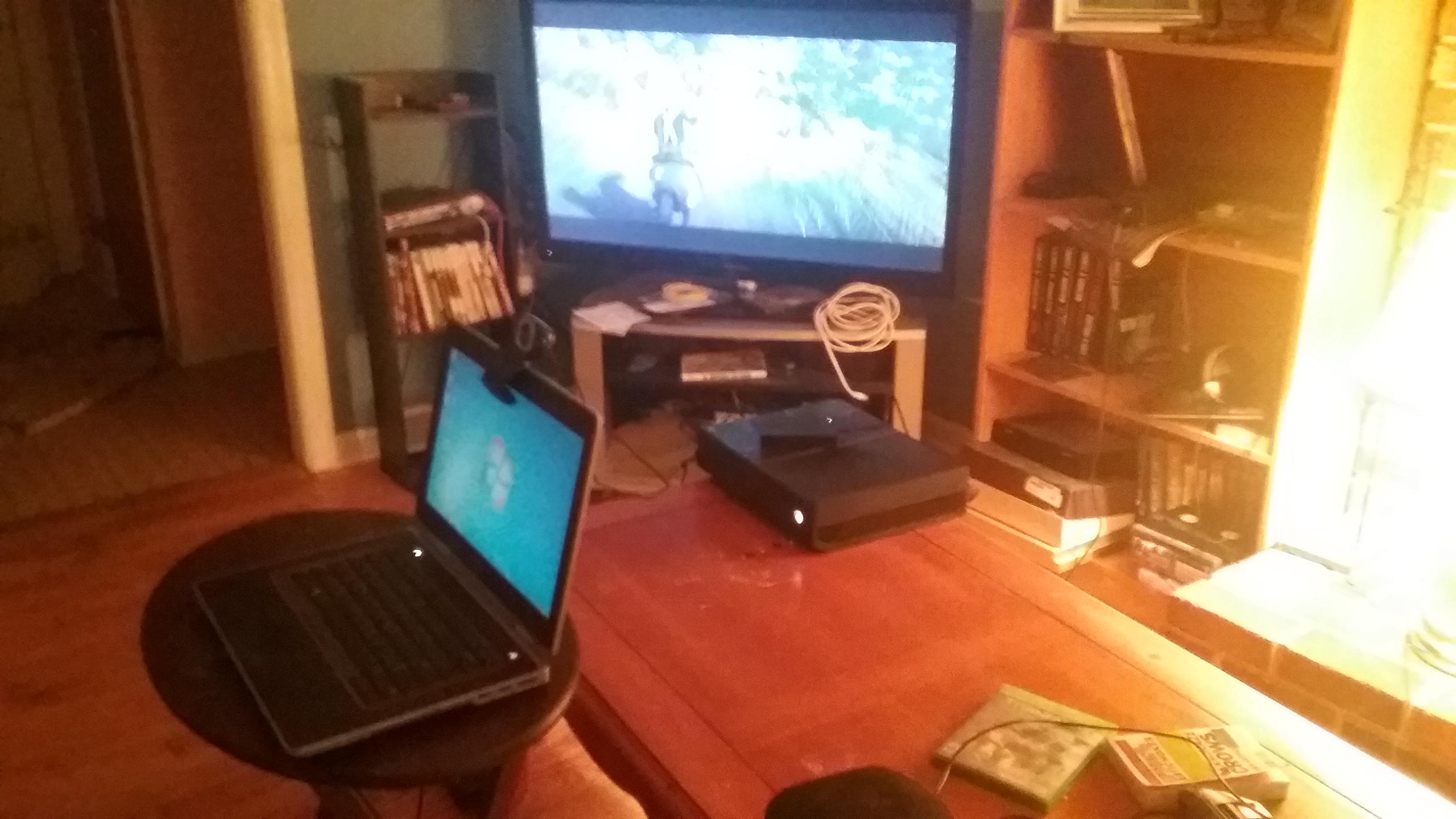 A proud owner of a potato streaming setup. | Scrolller