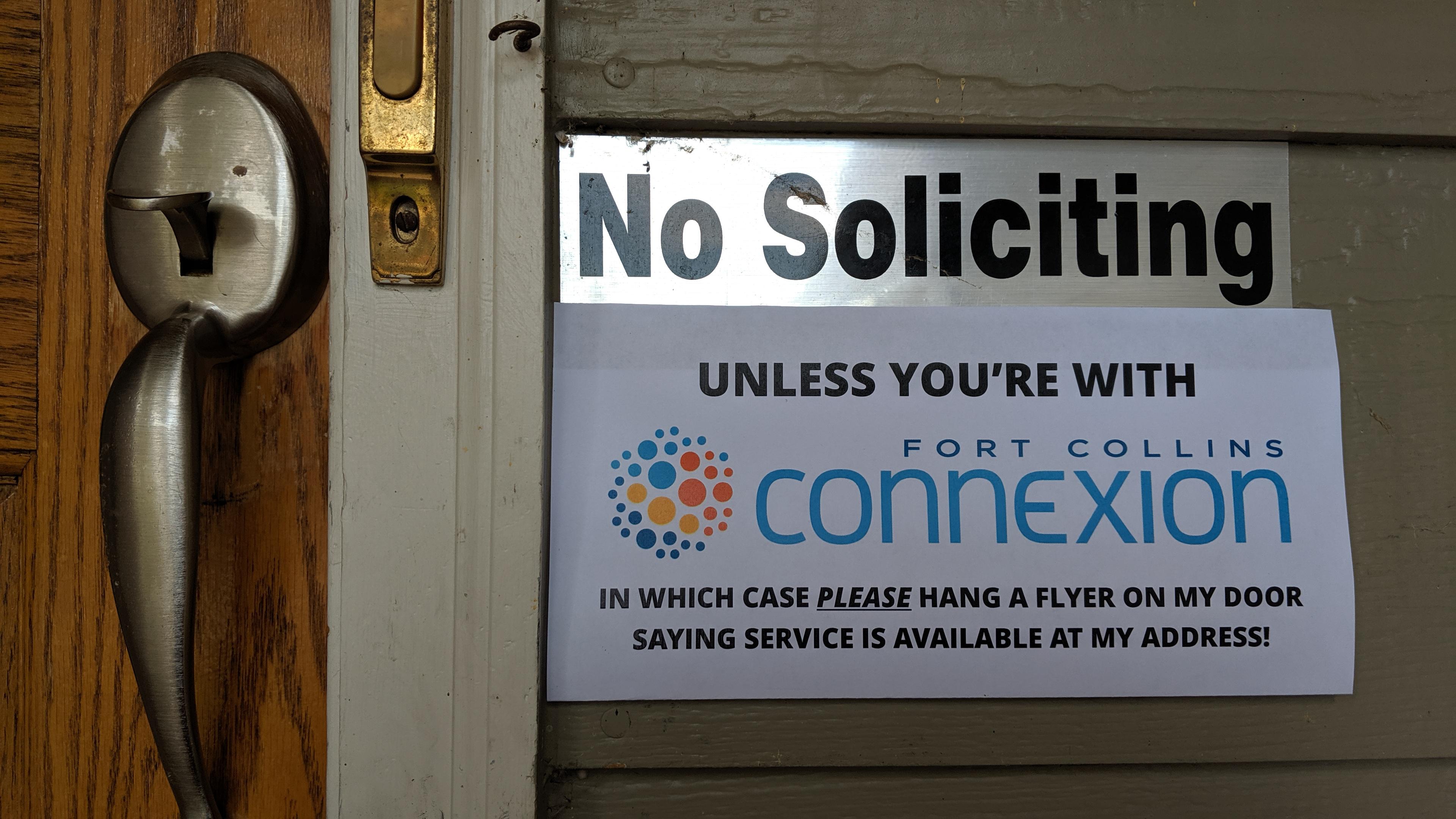 A Quick PSA About Those No Soliciting Signs | Scrolller