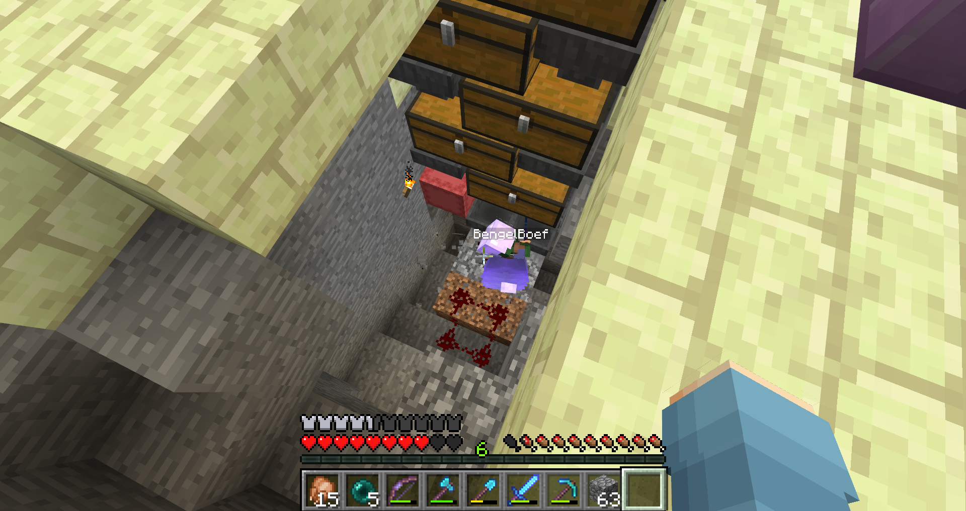 A rare Bengelboef trying to do redstone | Scrolller