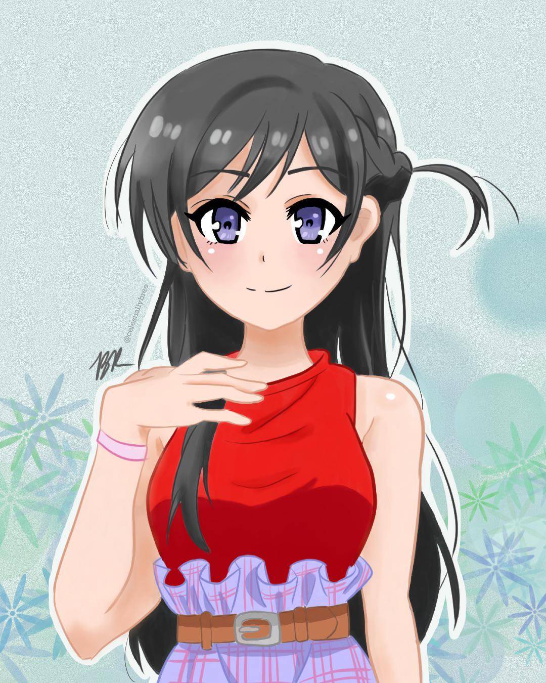 A Sakurajima Mai as Mizuhara Chizuru crossover! ️ | Scrolller