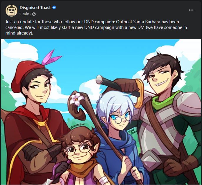 A short update from Toast about Outpost Santa Barbara | Scrolller