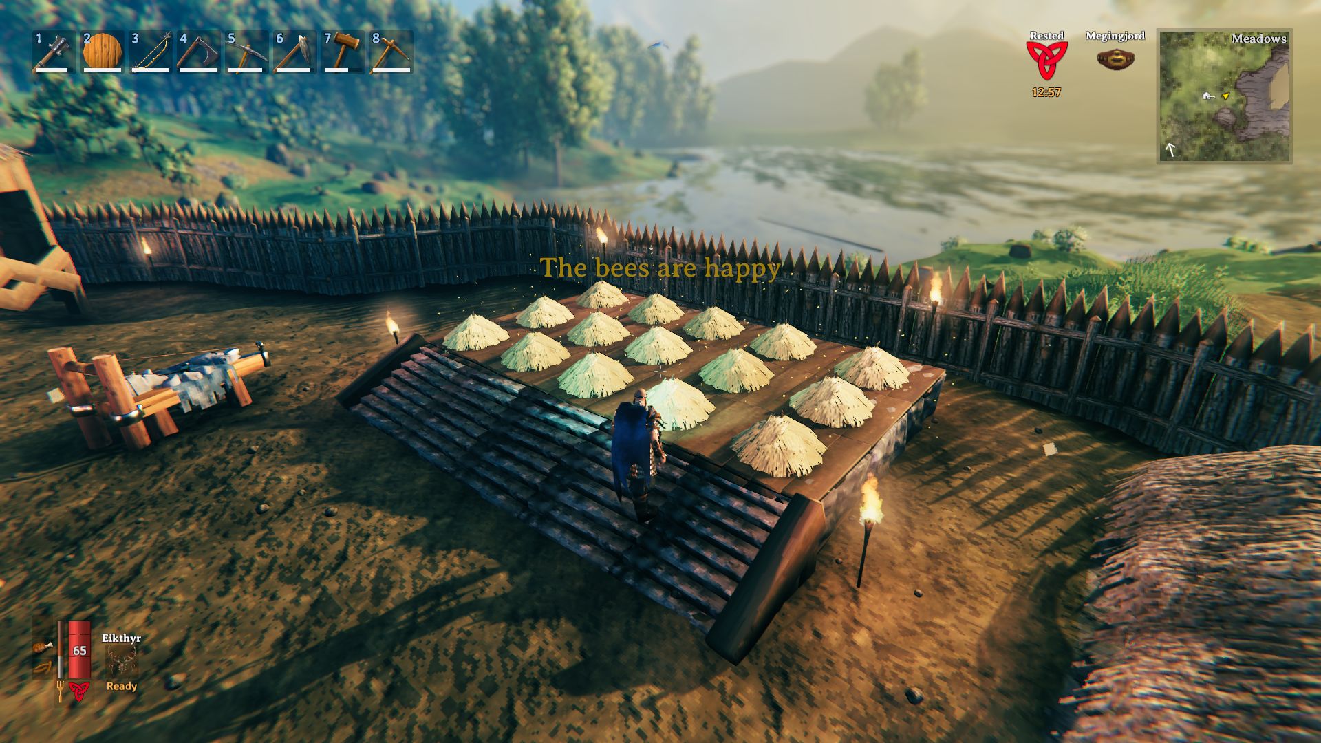 A simple, yet effective beehive farm | Scrolller