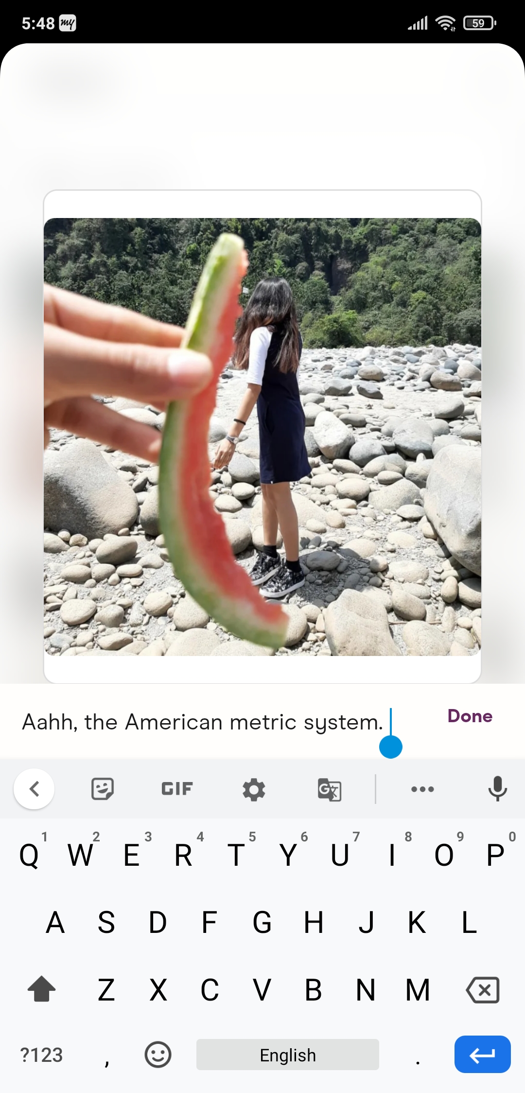 A slice of watermelon | Scrolller