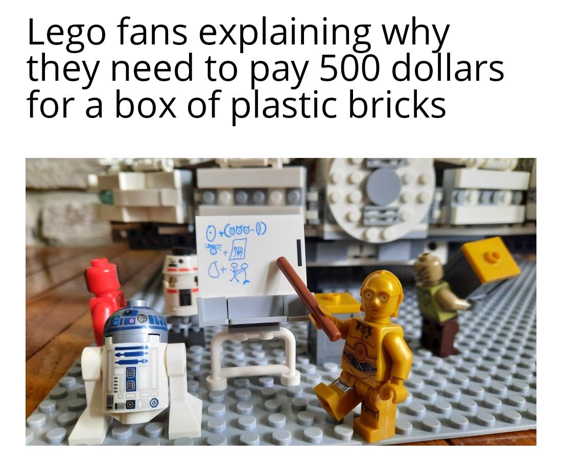 A small price to pay for lego sets | Scrolller