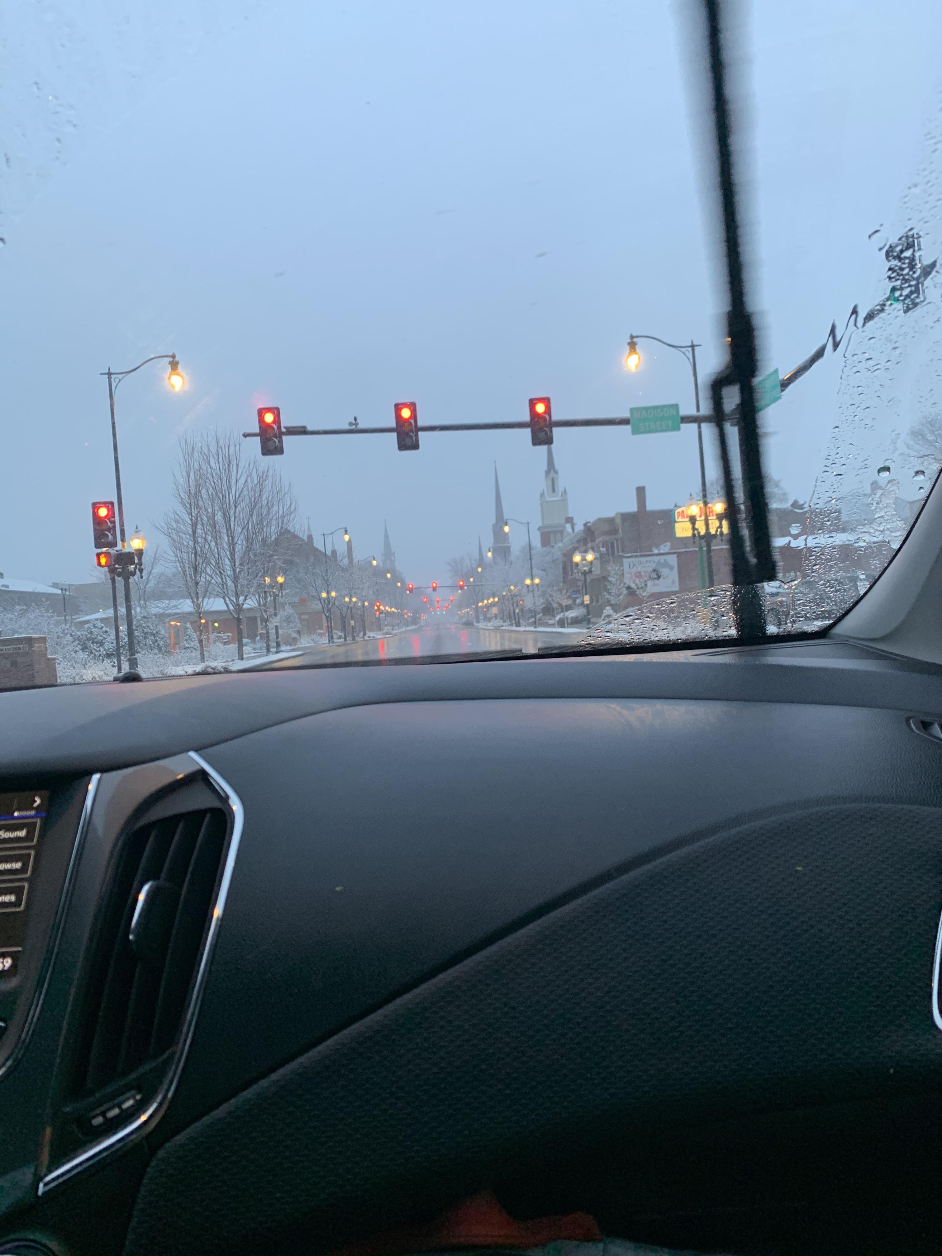 A snowy downtown Ottawa,Illinois | Scrolller