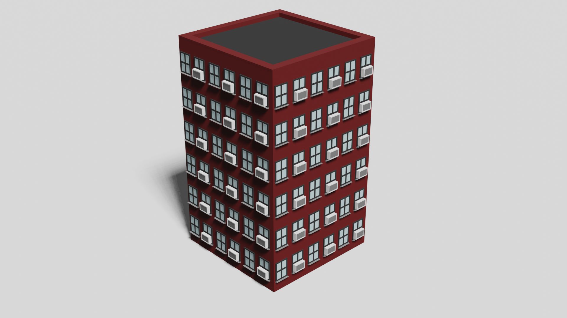 A very boring render of an apartment complex. Any advice to spice up the scene? 🤔 | Scrolller