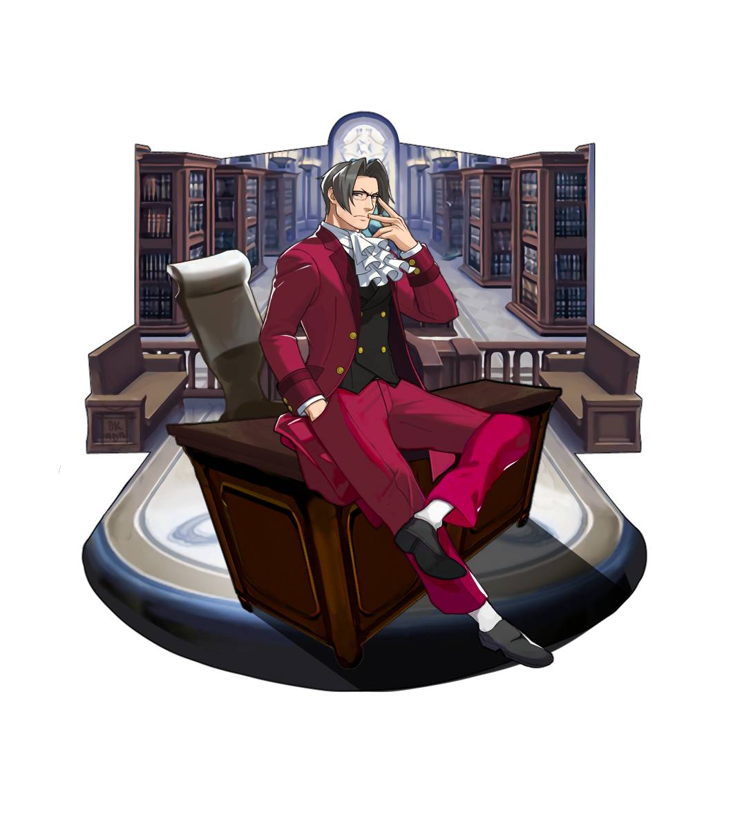 AA x Dragalia Crossover (Part 2): Chief/High Prosecutor Miles Edgeworth! | Scrolller