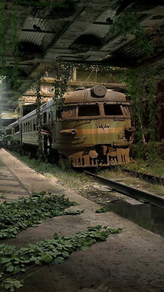 Abandoned Train | Scrolller
