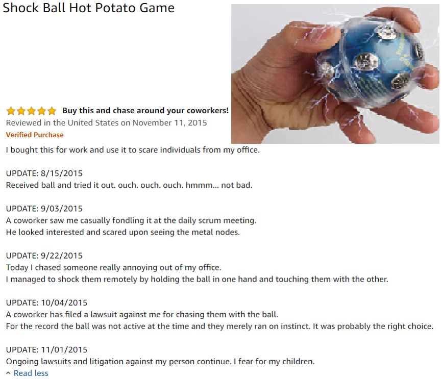 About a taser hot potato game | Scrolller