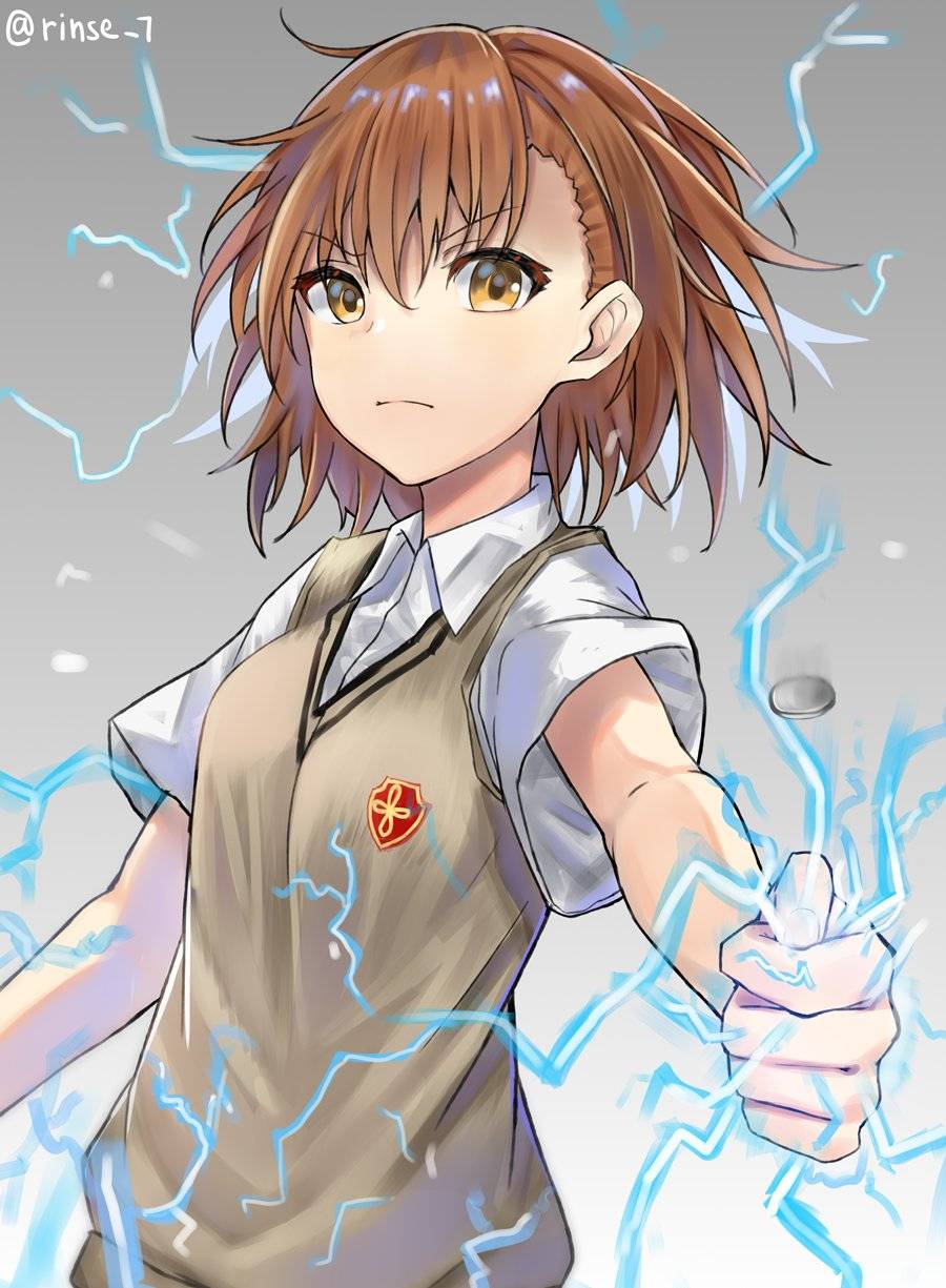 About to fire her railgun | Scrolller