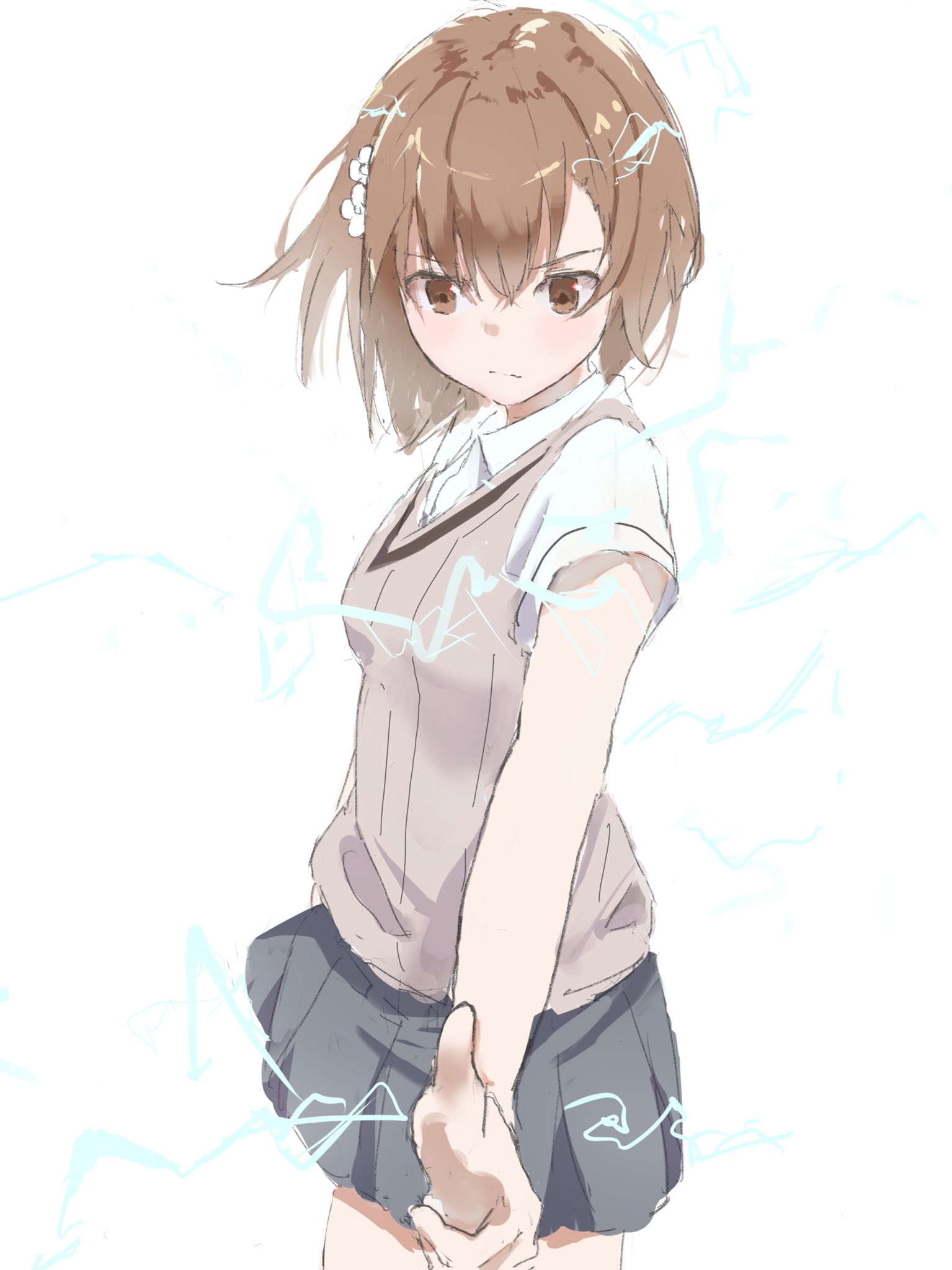 About to unleash her railgun | Scrolller