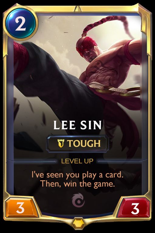 Absolutely balanced Lee sin card concept. | Scrolller