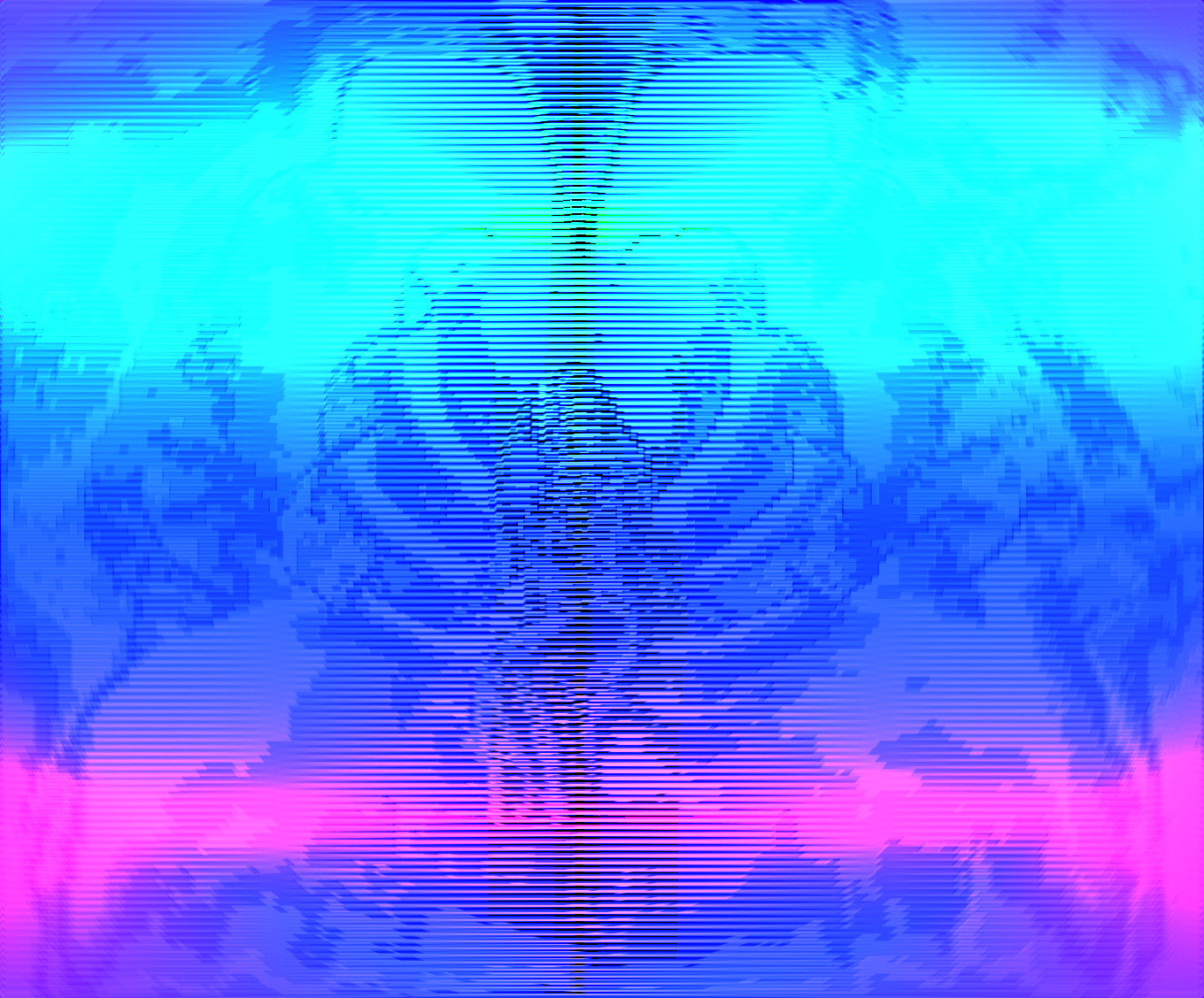 Abstract Vaporwave: Post-Figurativ Vapor | Scrolller