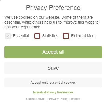 Another typical preference centre | Scrolller