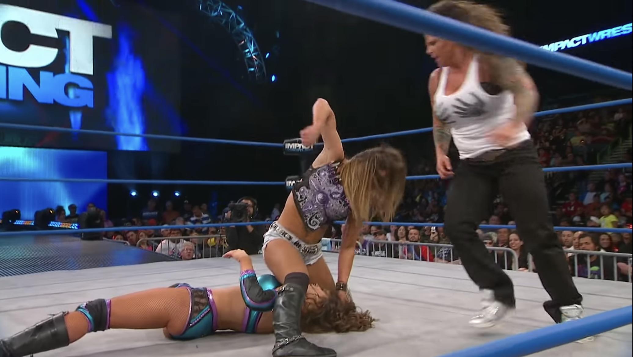 Accepting defeat in front of her home crowd | Scrolller