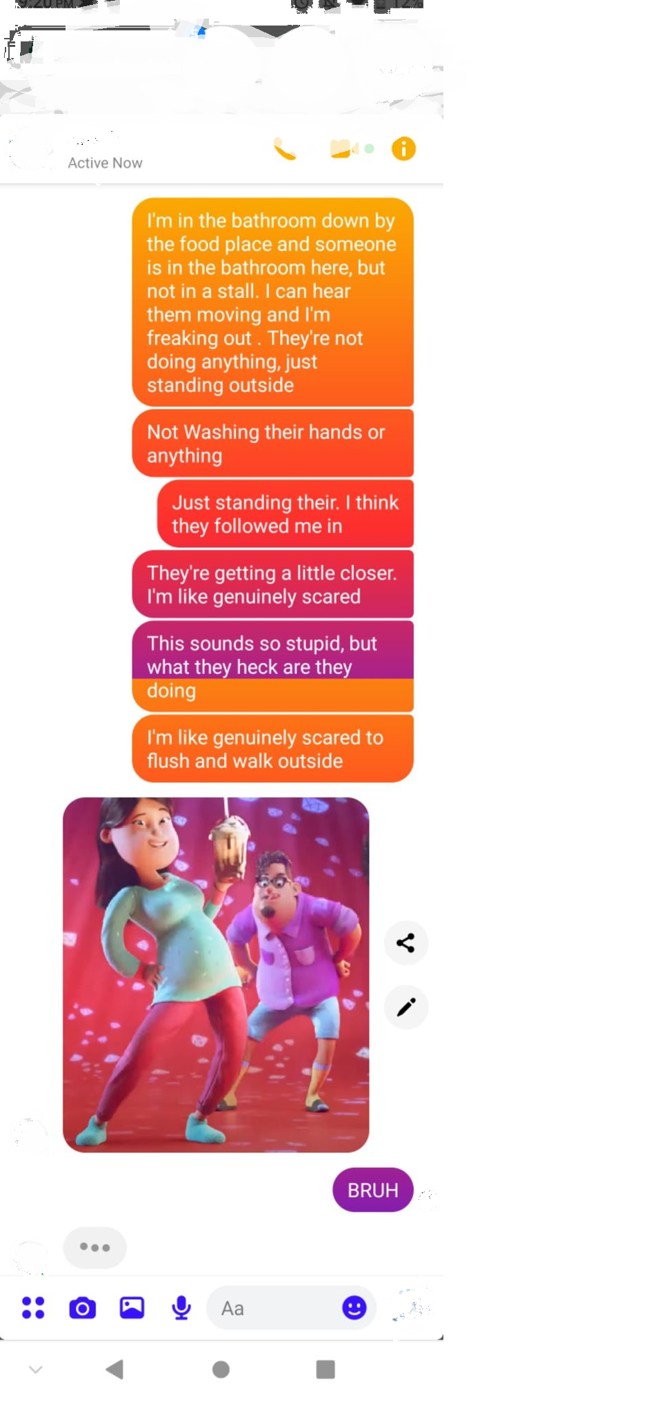 Accidental meme sends are pretty perfect sometimes tho. | Scrolller