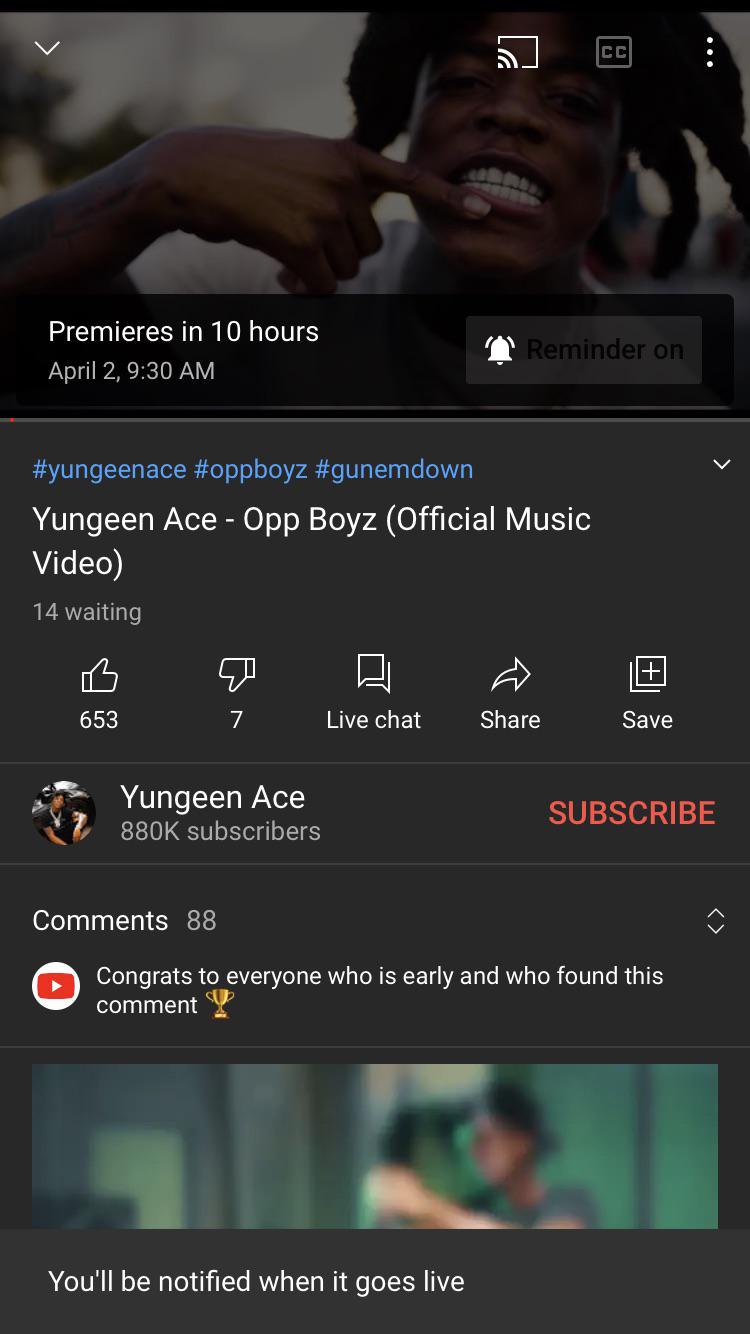 Ace bouta drop | Scrolller