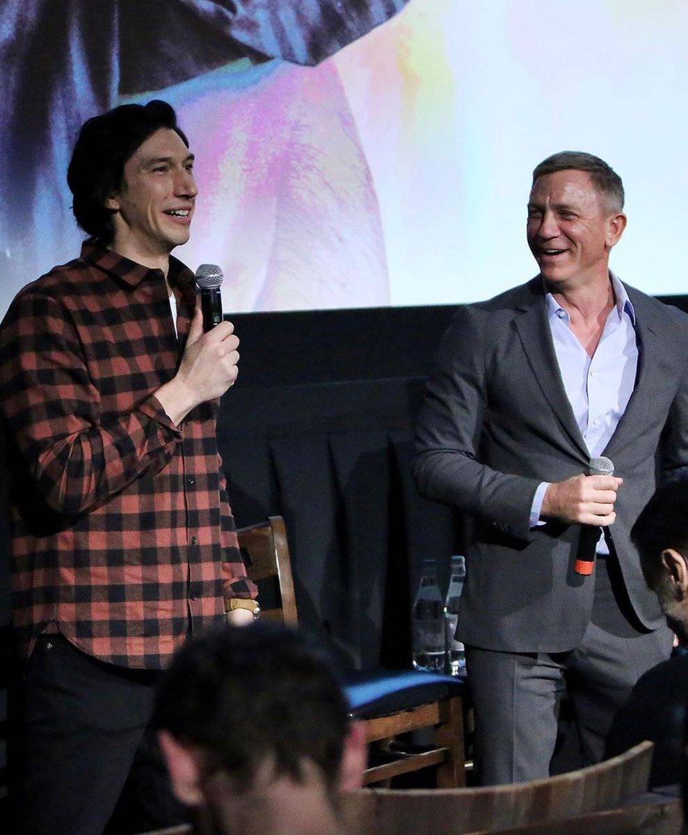 Adam with Daniel Craig. | Scrolller